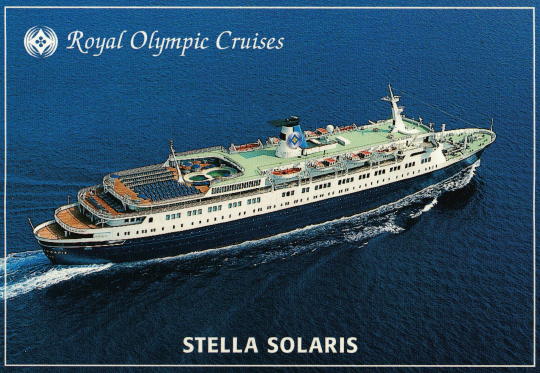 Jeff's Stella Solaris Cruise Page